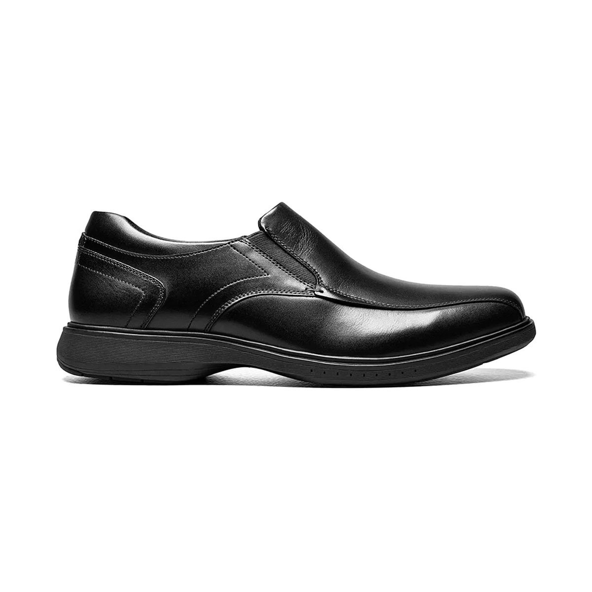Nunn Bush Men's Kore Pro Bike Toe Slip-On Black