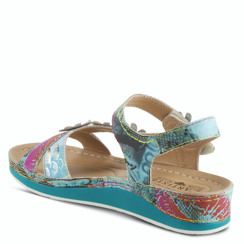 Spring Step L'Artiste Women's Charleen Blue Multi